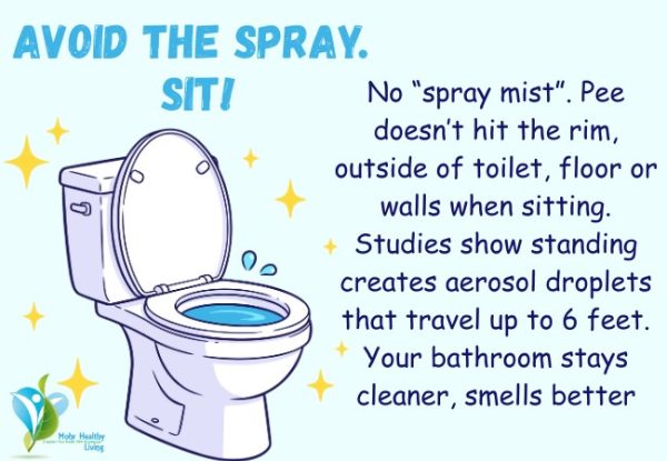 🙋‍♀️Guys: It’s Time to Sit Down to Pee (Hear Me Out) 👂🏻 – Mohr Healthy ...